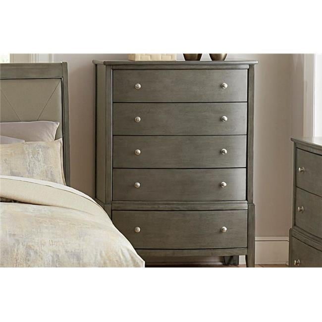 Home Elegance Cotterill Chest - Gray - 53.25 x 18.75 x 38 in. - Walmart.com