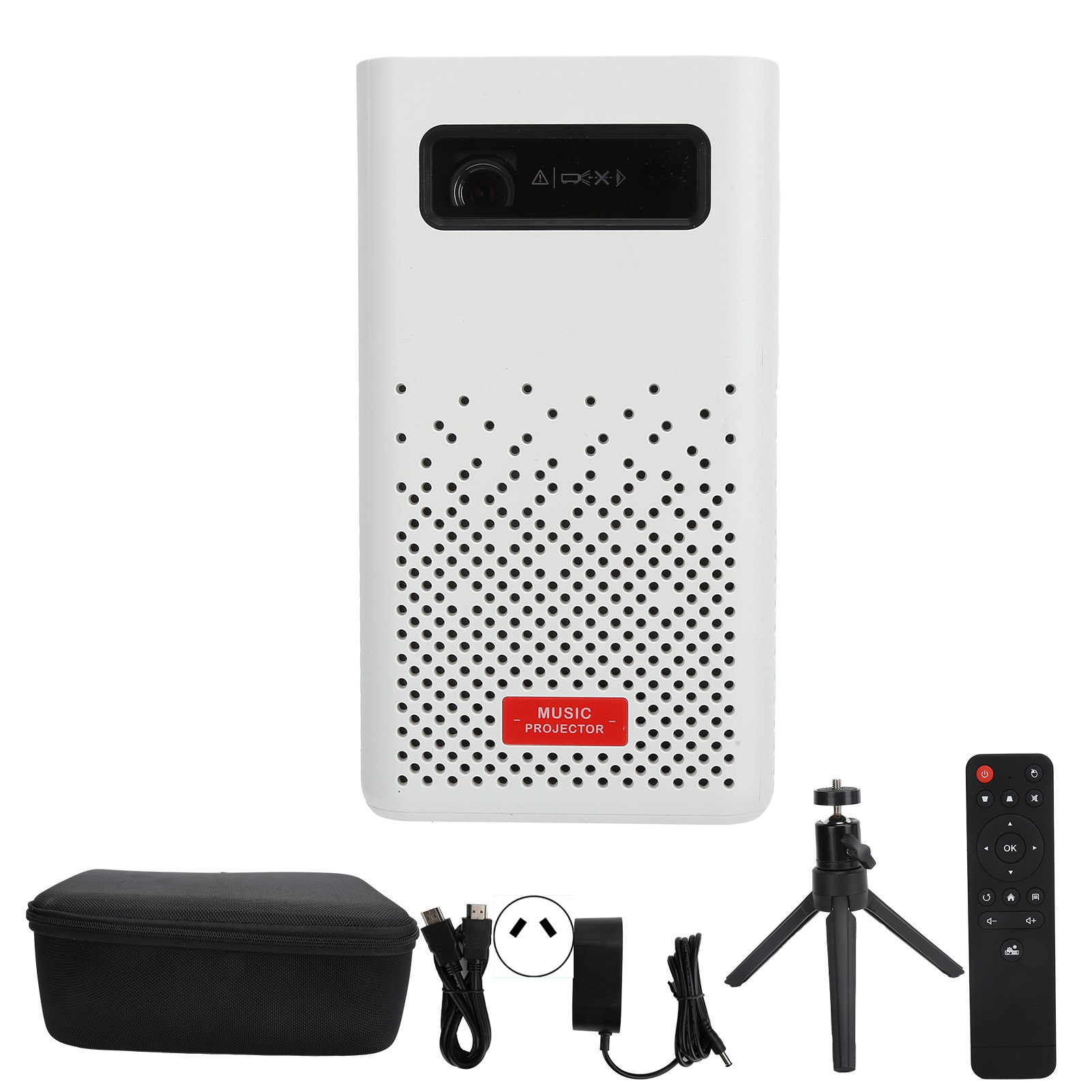 Home Entertainment Smart Music System Portable 4K Outdoor Projector ...