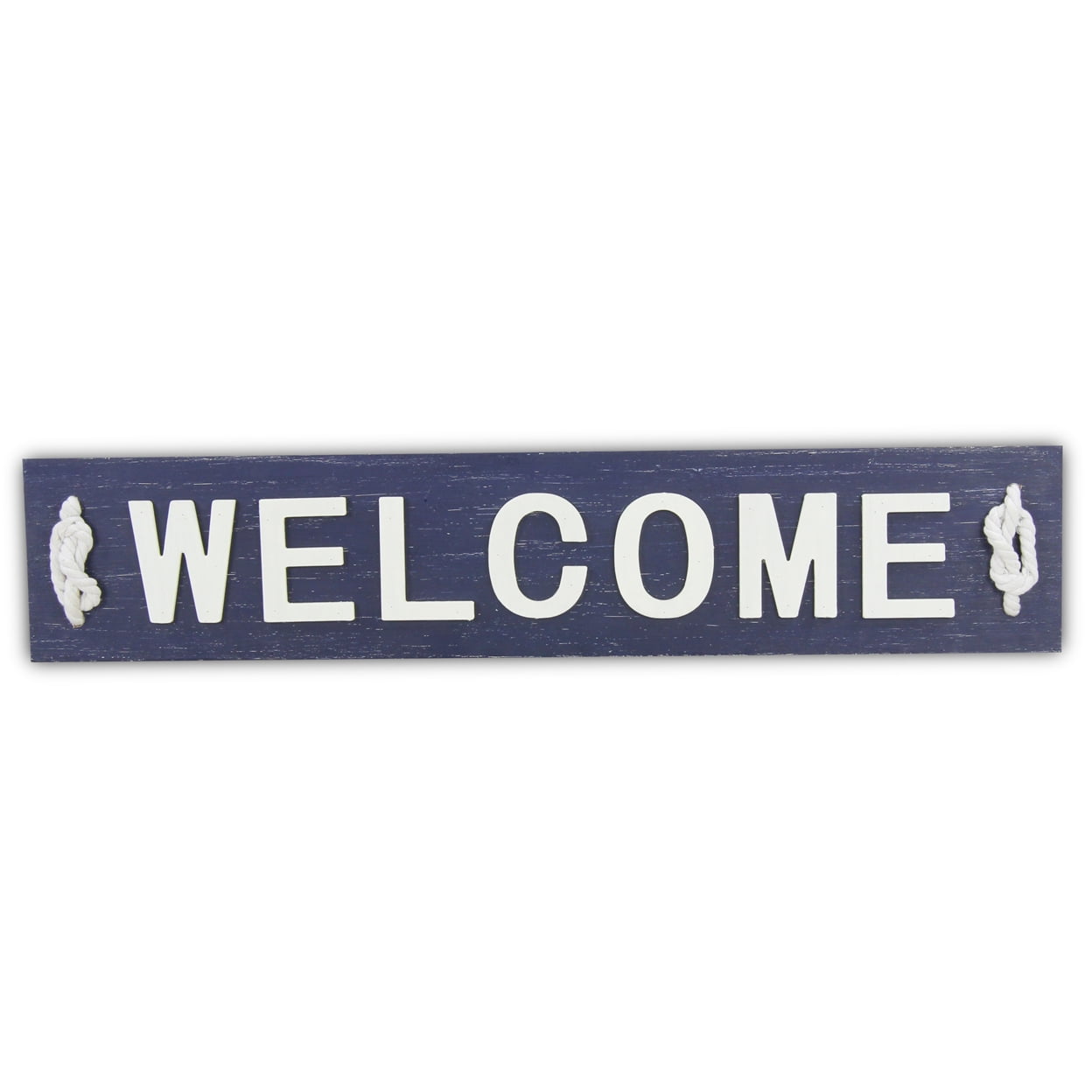 Home Entryway Caler Navy Blue Welcome Sign - Walmart.com