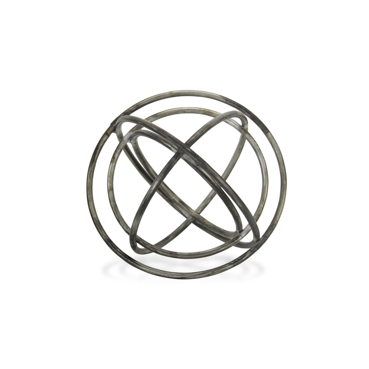 Home Entryway Metal Cosmic Table Orb Decor Large - Gray - Walmart.com