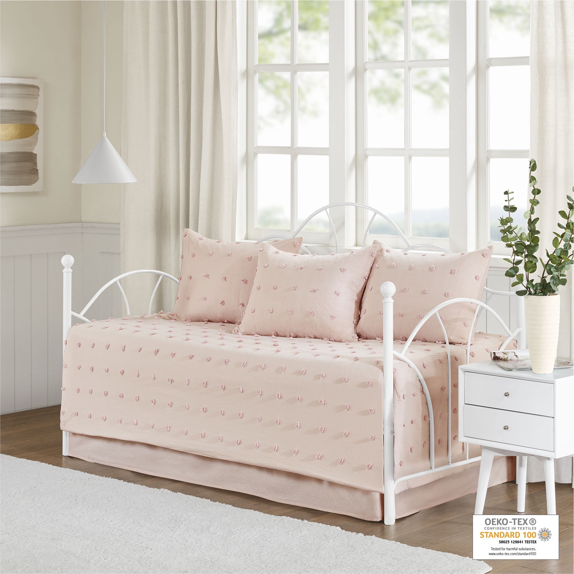 Home Essence Apartment Kay Cotton Jacquard Daybed Set - Walmart.com