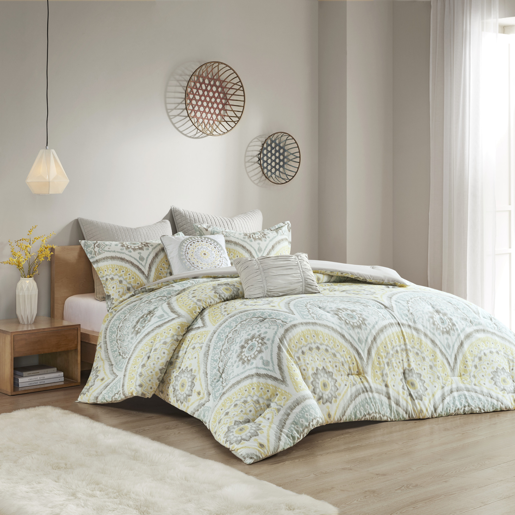 Home Essence Apartment Leyla Comforter Set - Walmart.com