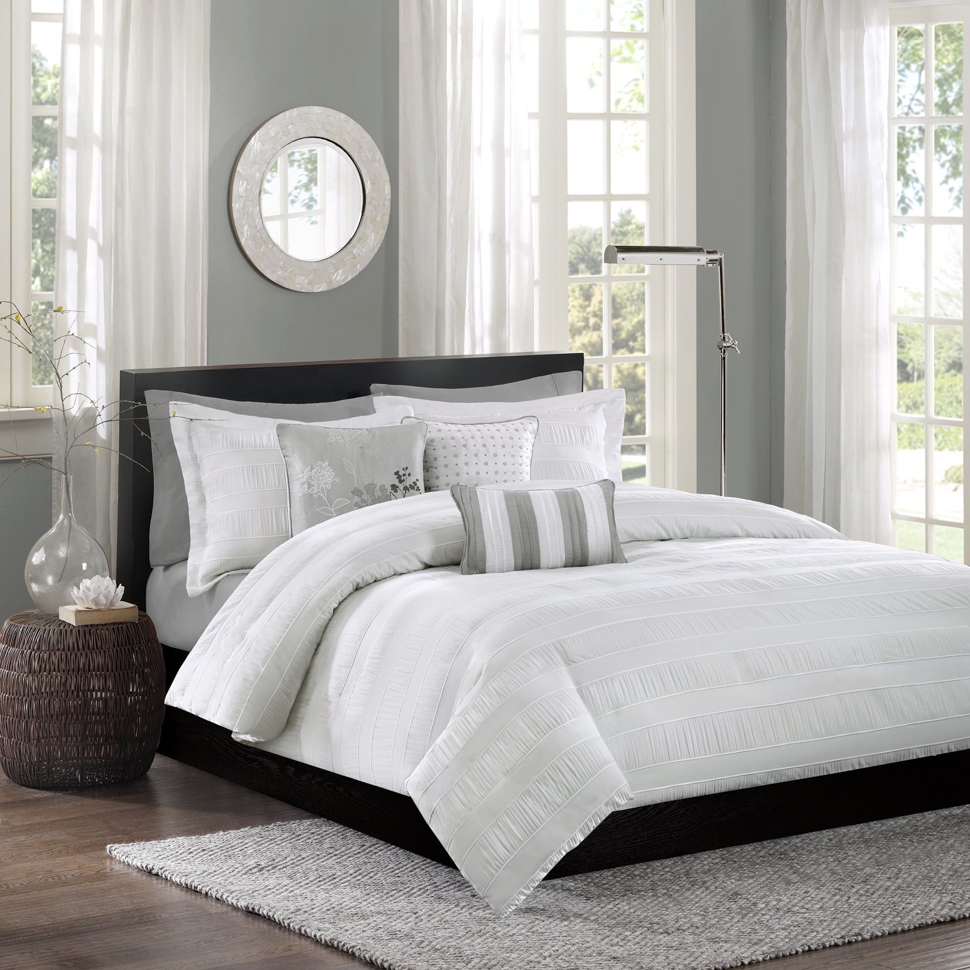 Home Essence Cullen Duvet Cover Set - Walmart.com