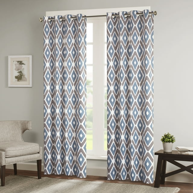 Home Essence Ender Diamond Printed Window Panel - Walmart.com