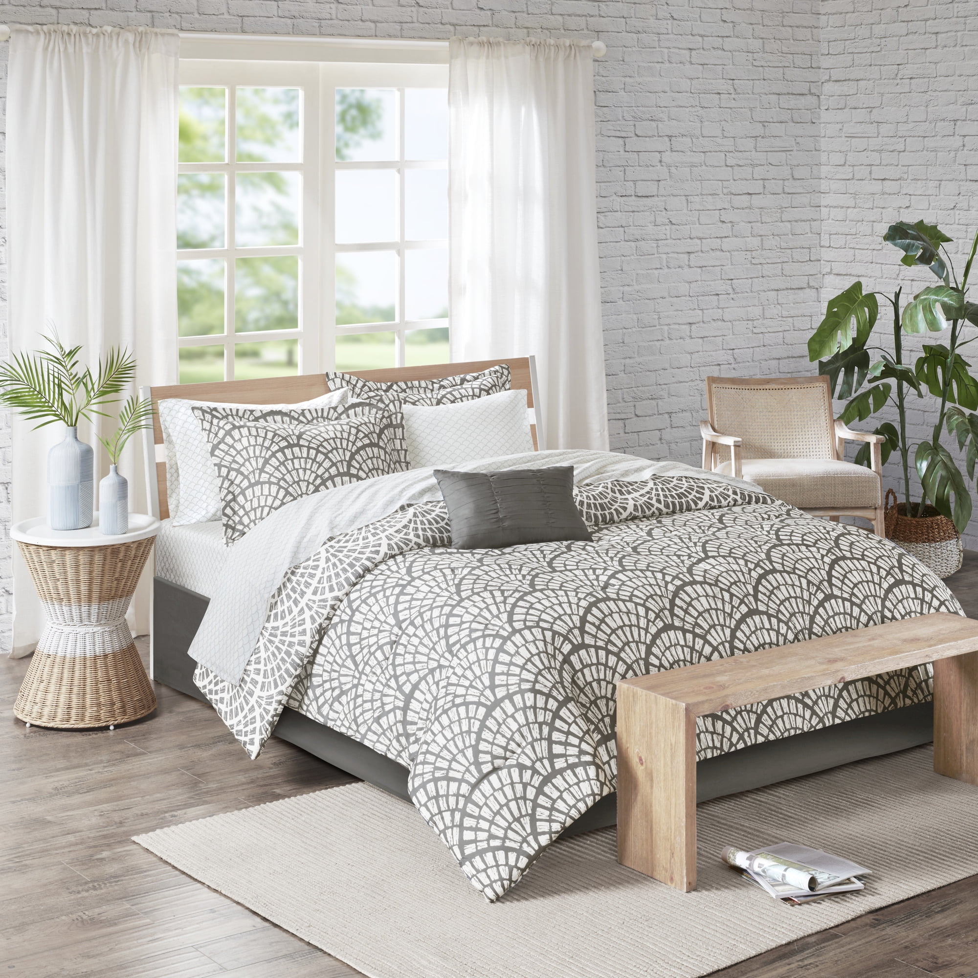 Home Essence Katti Reversible Complete bedding set with Cotton Sheet ...