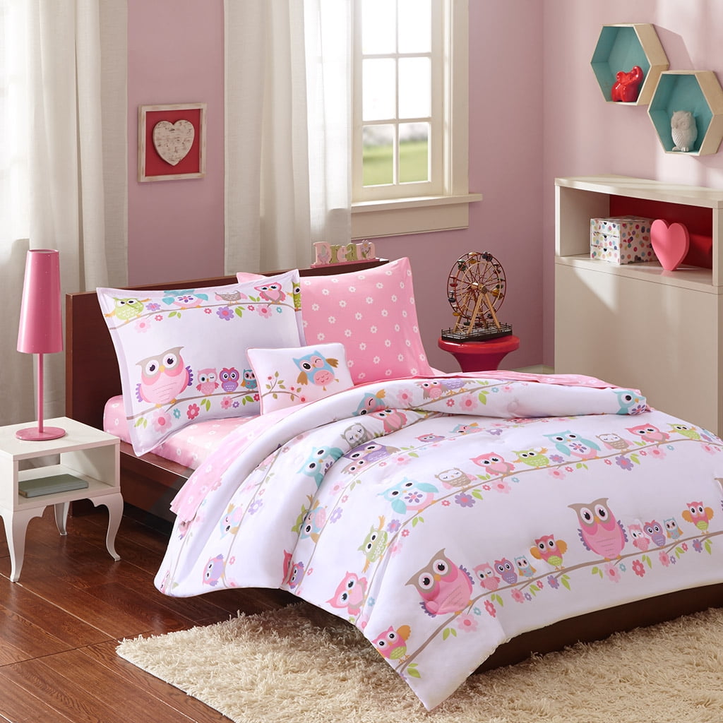 Home Essence Kids Striking Sara Complete Bed and Sheet Set - Walmart.com