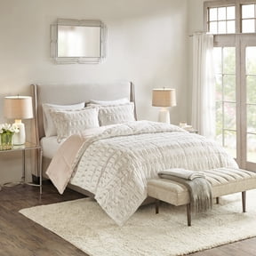 Home Essence Apartment Haley Reversible Comforter Mini Set Blush Full ...