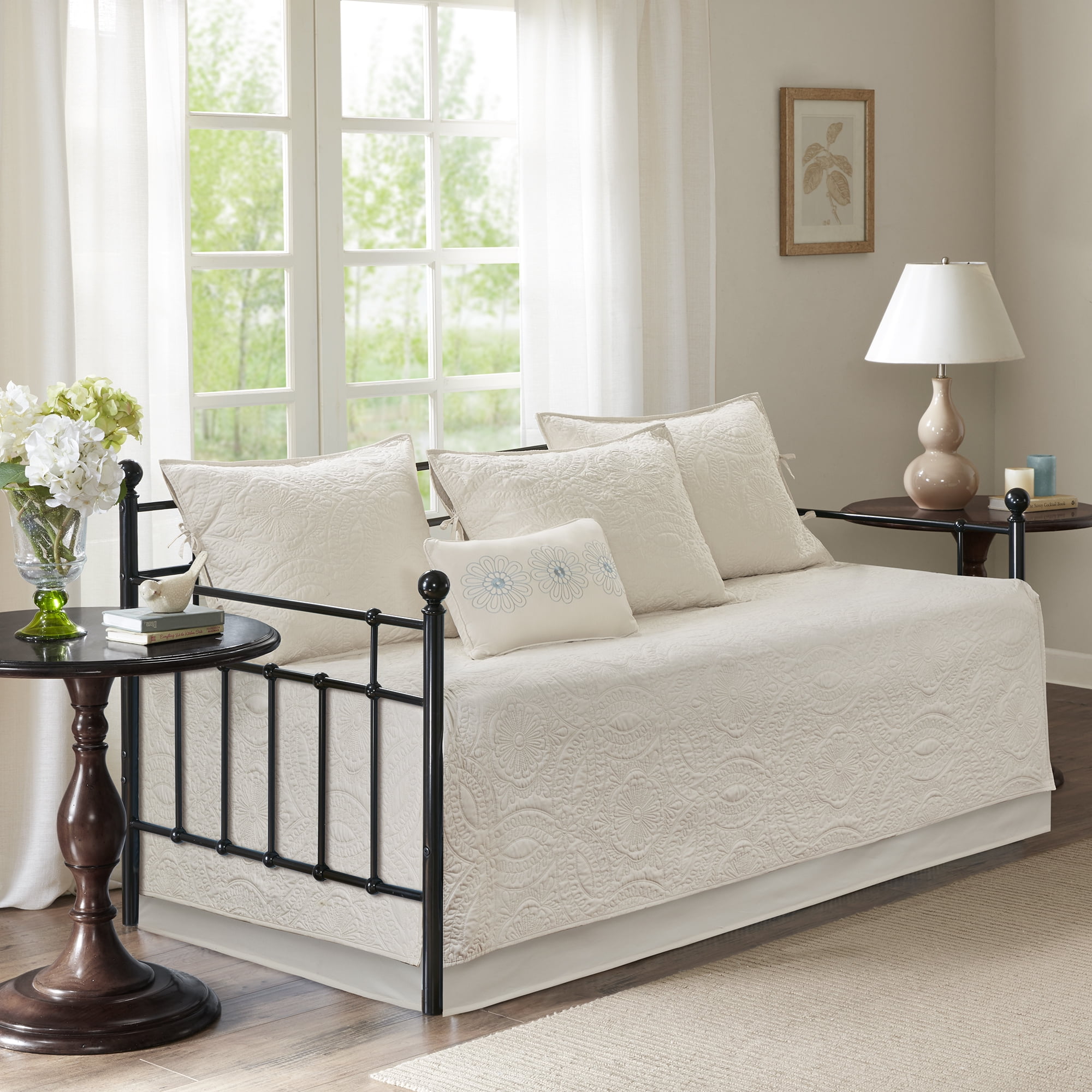 Home Essence Natalie 6 Piece Reversible Daybed Cover Set - Walmart.com