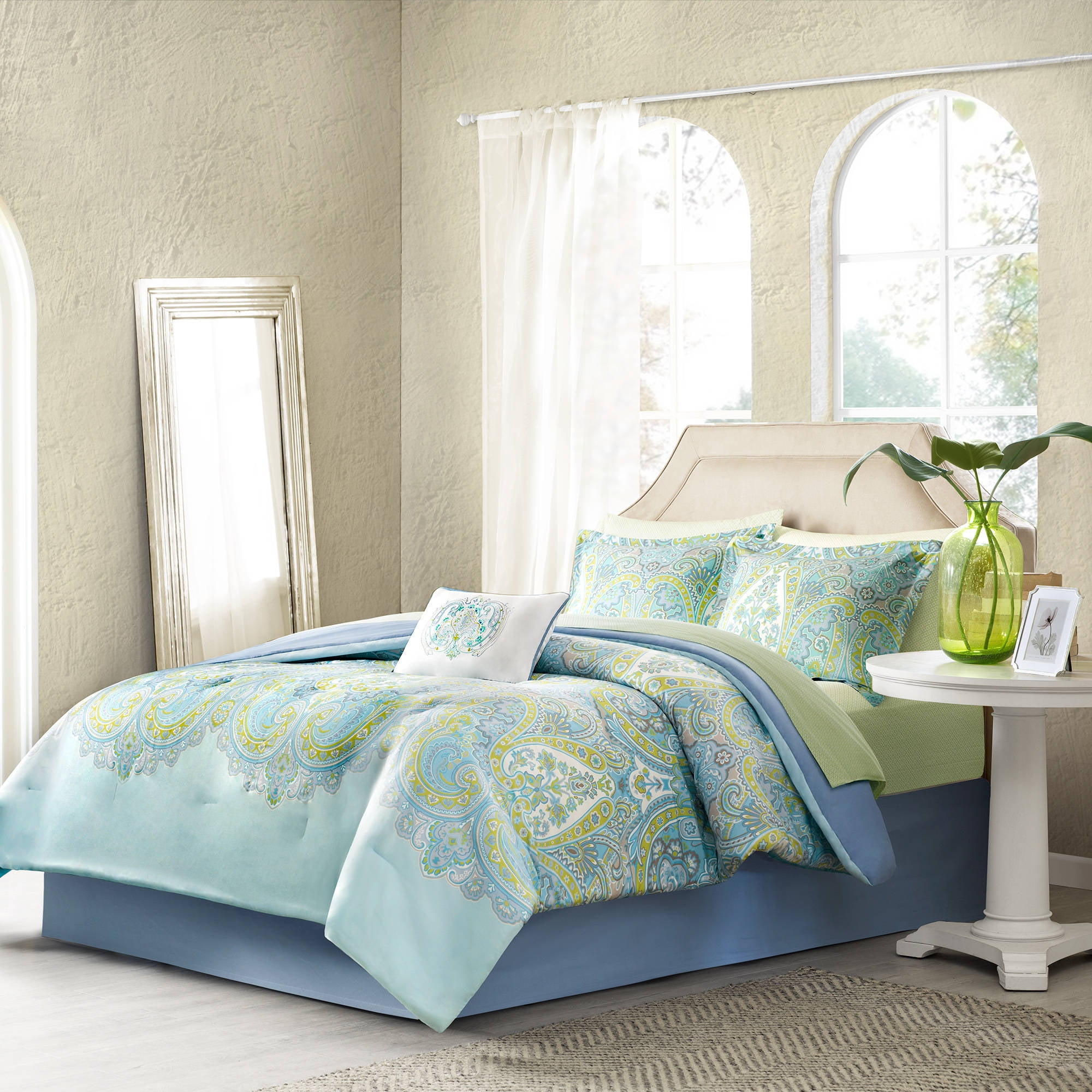 Home Essence Piper Complete Bed Set - Walmart.com
