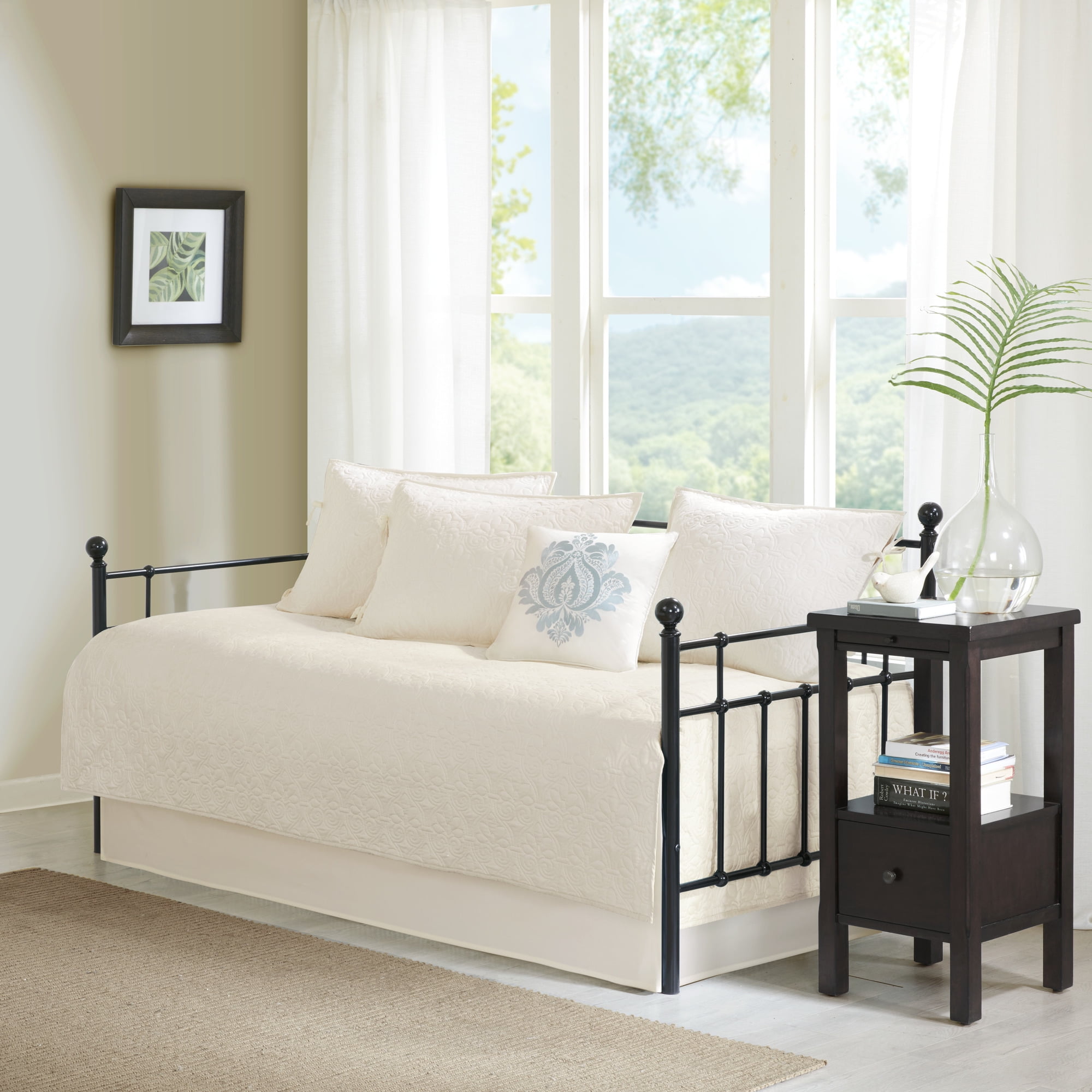Home Essence Vancouver 6 Piece Reversible Daybed Cover Set - Walmart.com