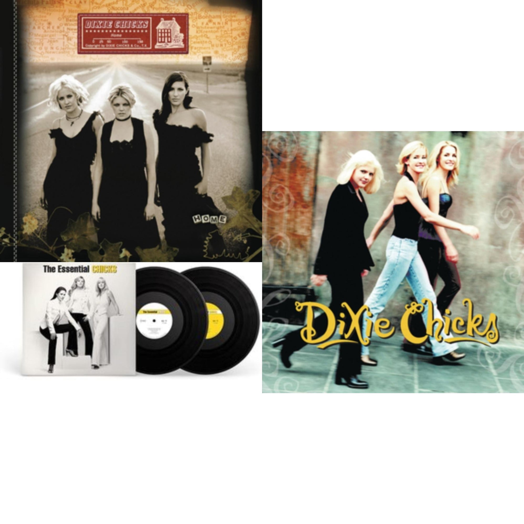 Home & Essential Chicks (2LP) & Wide Open Spaces - Walmart.com