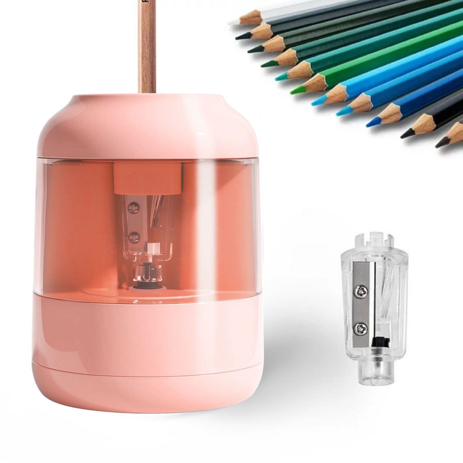 Home Essential Tools Kids' Favorite Auto Electric Pencil Sharpener Full ...