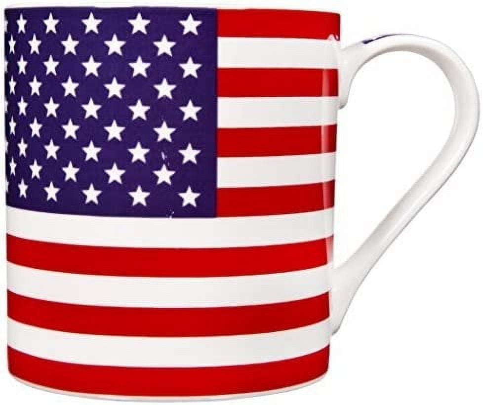 Home Essentials American Flag Coffee Mug, Stoneware, 17 ounce - Walmart.com