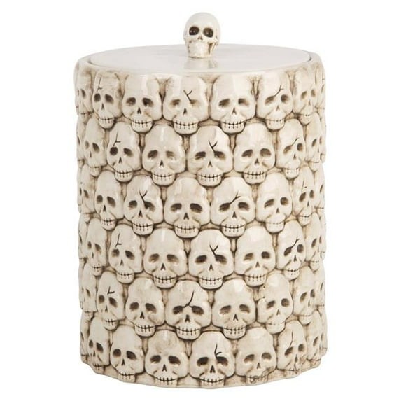 Home Essentials & Beyond 96975 87.9 oz All Over Embossed Skulls ...
