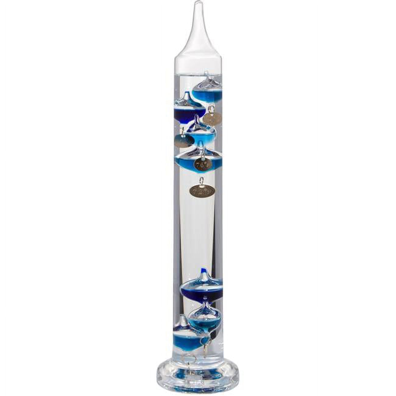 Home Essentials & Beyond R22-39036 15 in. Galileo Dark Blue Thermometer ...