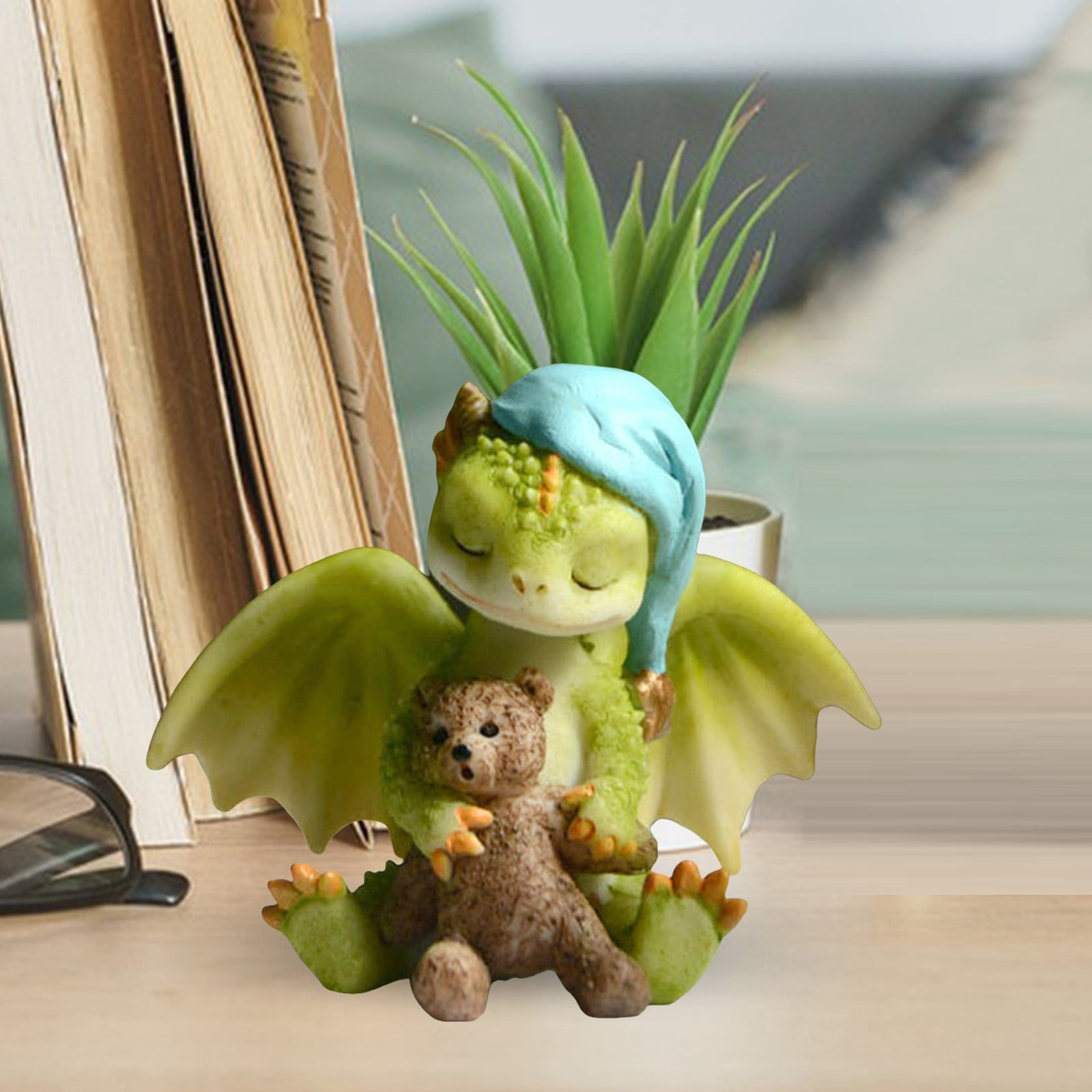 Home Essentials For New Home Dragon Statue Mini Dragon Figurine Resin ...