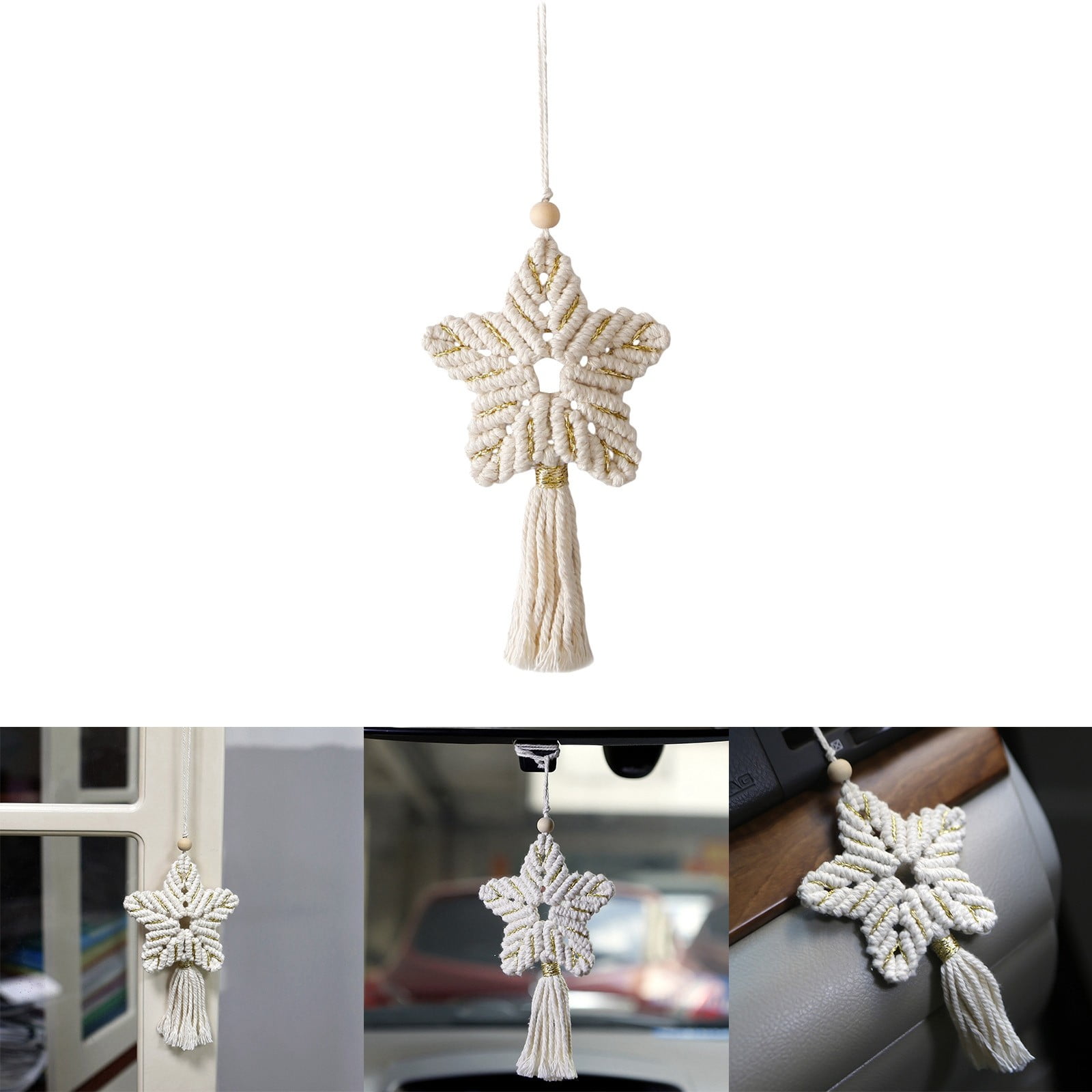 Home Essentials For New Home Rope Knot Star Tassel Autumn And Winter ...