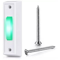 Newhouse Hardware 2-Note Mechanical Door Bell Chime and Door Button ...