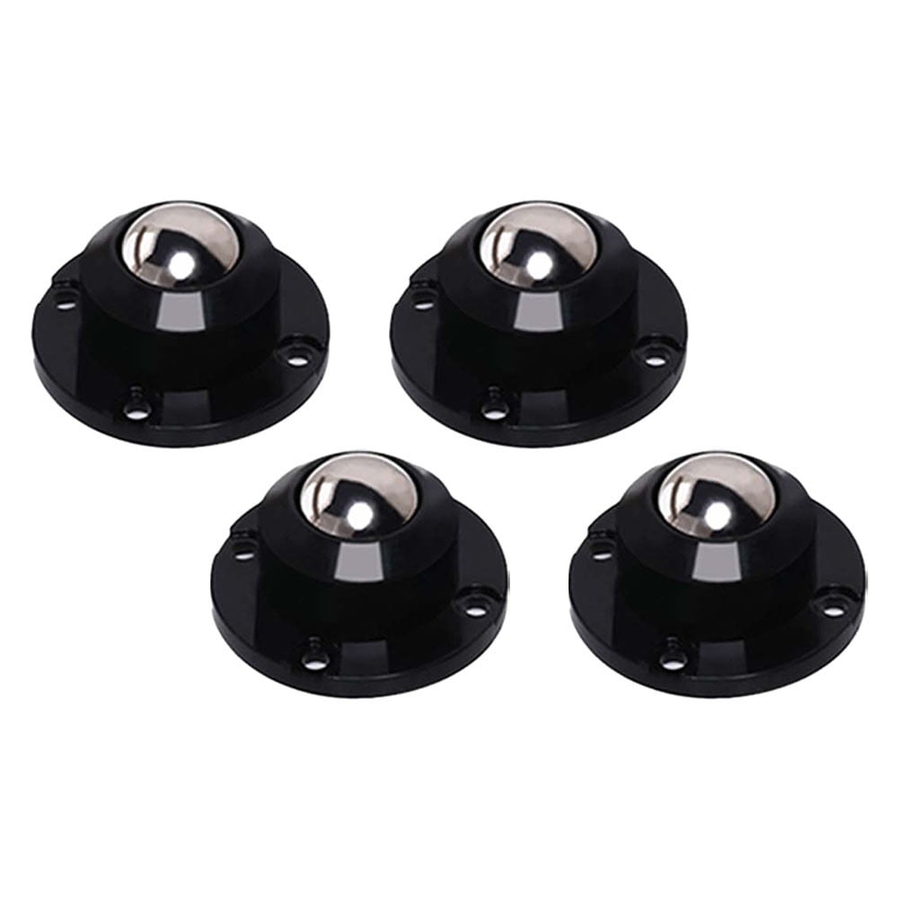 Home Essentials Hardware Kit 4Pcscaster Mini Swivel Wheels Stainless ...