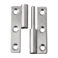 Kaba Ilco Pivot Hinge,Left Hand ,Clear Aluminum IP-10-LH-AL - Walmart.com