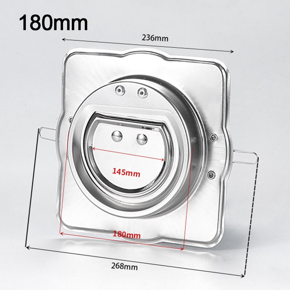 Home Essentials Hardware Kit Stainless Steel Fresh Air Ventilation ...