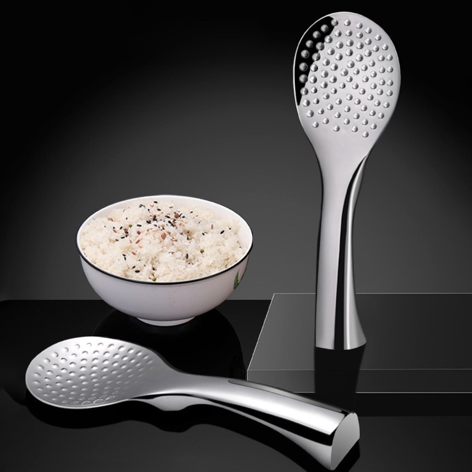 Home Essentials Lawor Stainless Steel Rice Spoon Spoon Serving Spoon ...
