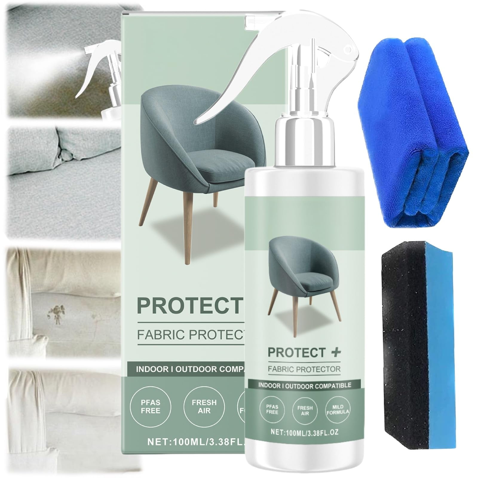 Home Essentials Multipurpose Protect+ Fabric Protector, Fabric Defense ...