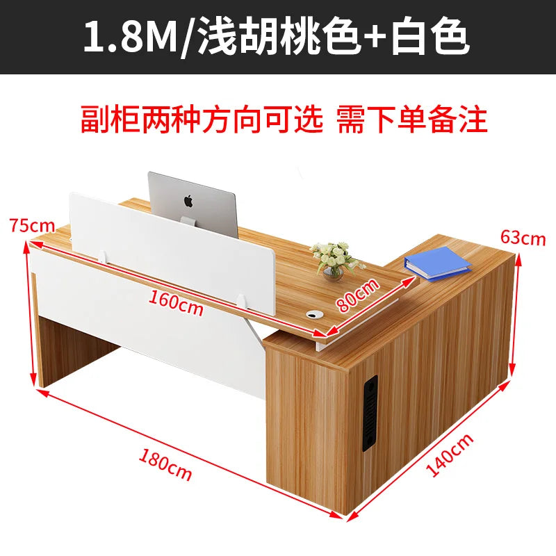 Home Executive Office Desk Black Storage Free Shipping Organizer ...