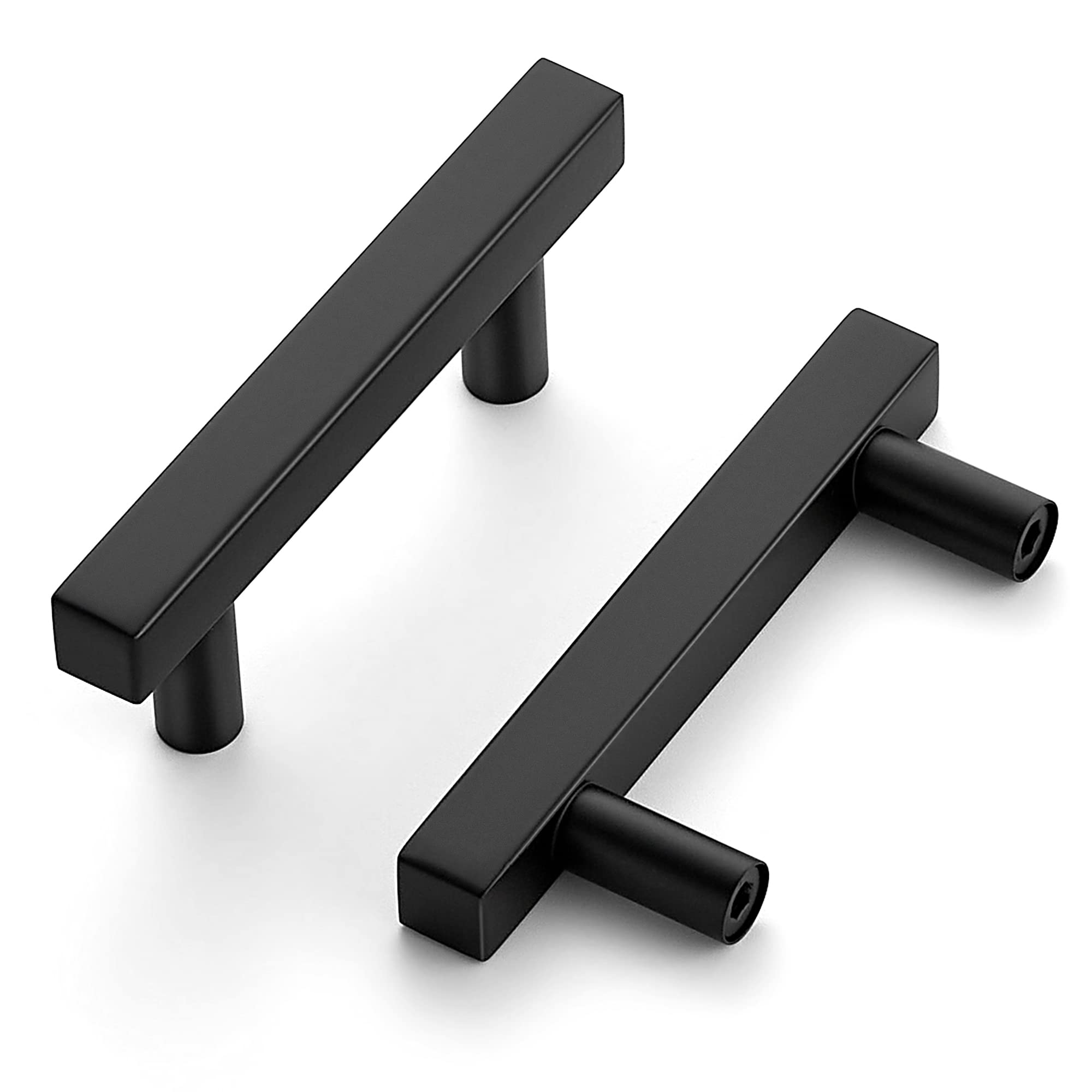 Home Expert 30 Pack 2.5 inch Cabinet Handles Black Kitchen Cabinet ...
