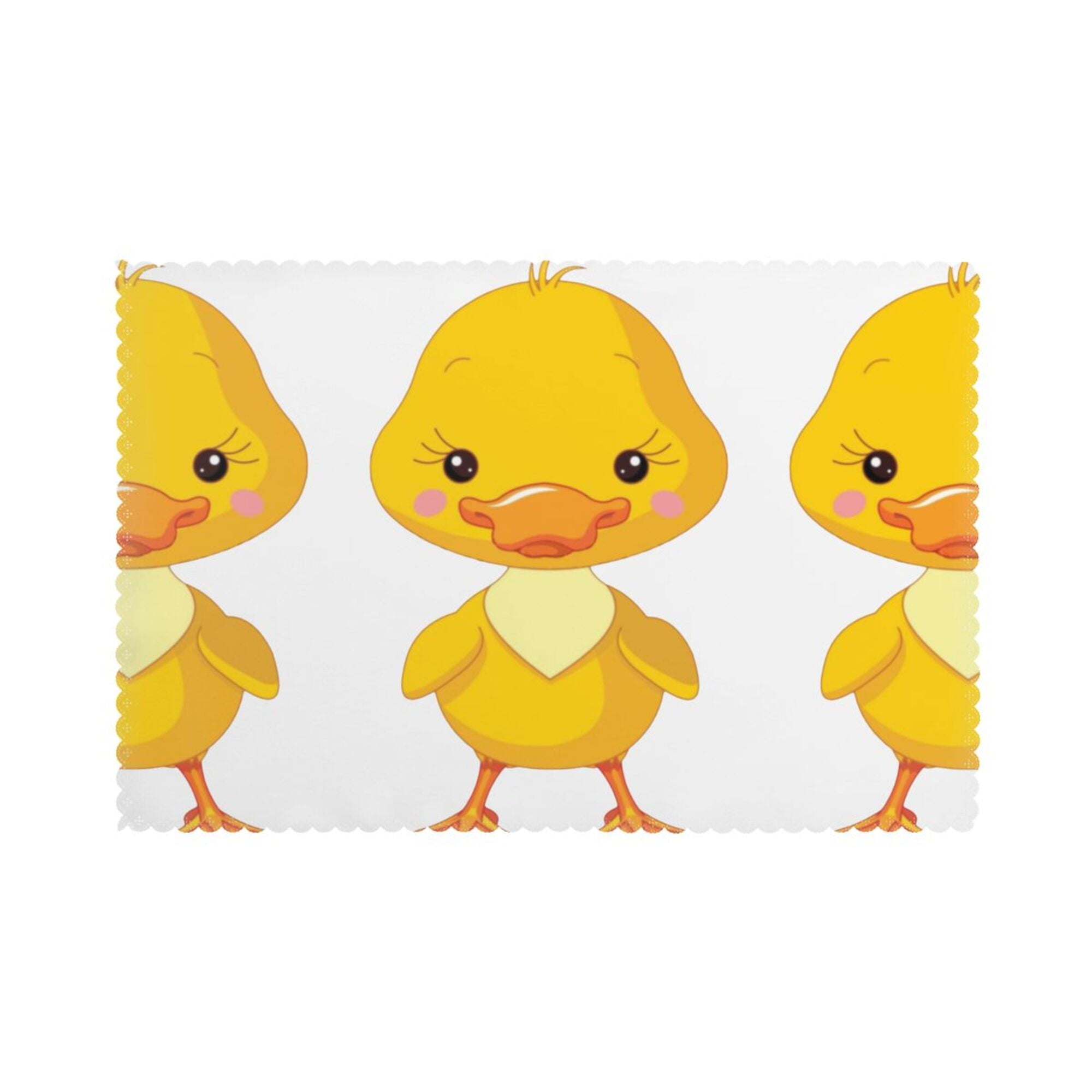 Home Farm Animals Duck Placemats Set Of 6 Washable Wipeable Place Mats ...