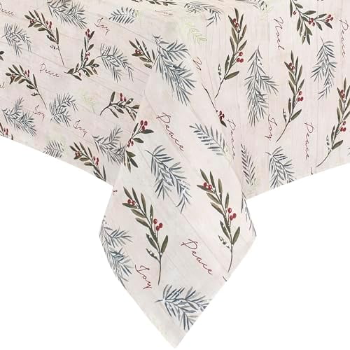 Home Fashions Holiday Tree Trimmings Wrinkle Resistant Fabric ...