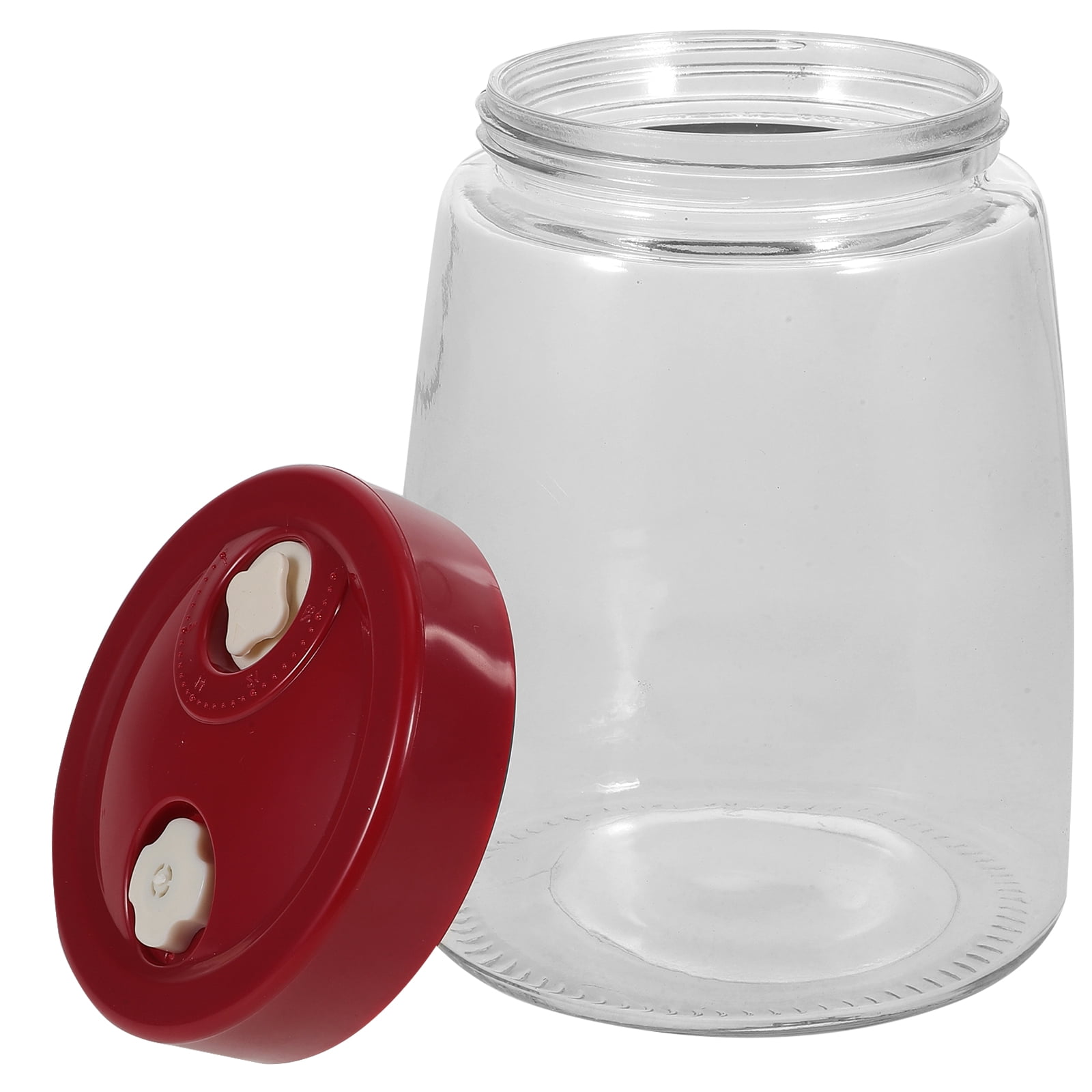 Home Fermenting Jar Sealing Pickle Jar Glass Fermentation Jar Grain ...