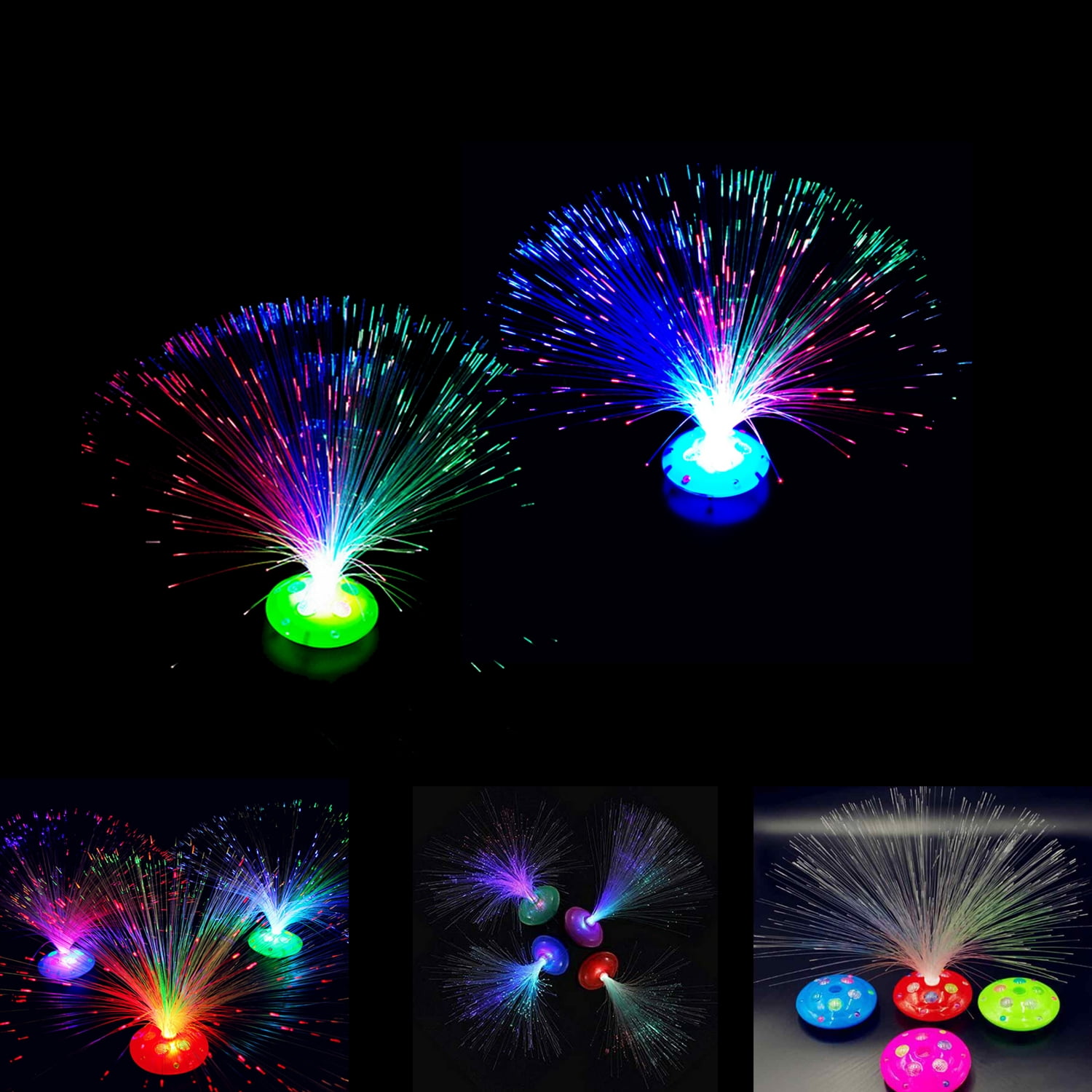 Home Fiber Optic Lamp Decoration Light for Christmas Wedding Party Home ...