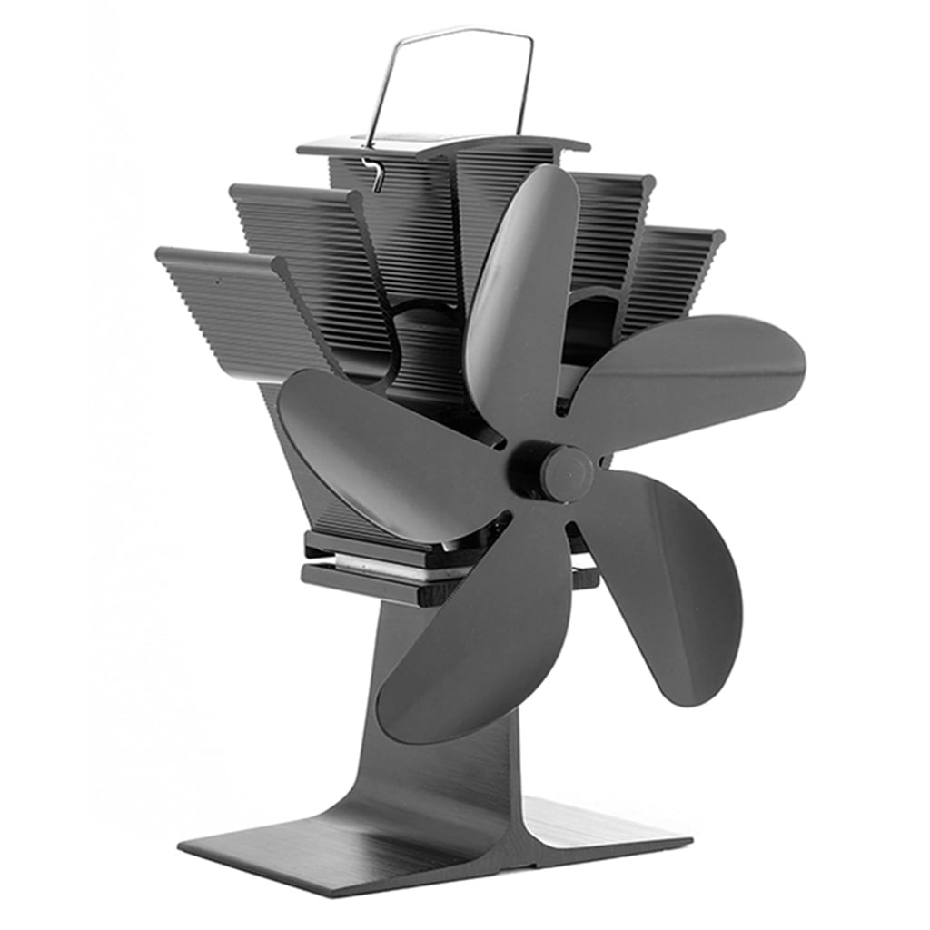 Home Fireplace Stove Fan 5B1adesWood Stove Fan Heat Powered Fan Winter ...