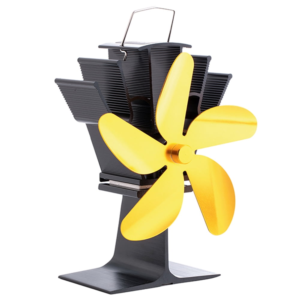 Home Fireplace Stove Fan 5B1adesWood Stove Fan Heat Powered Fan Winter ...