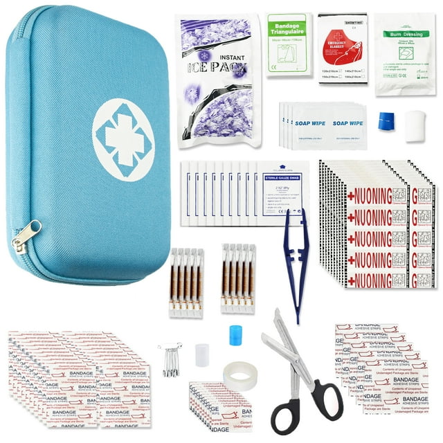 Home First Aid Kit Emergency Travel Ready Portable Emergency First Aid ...