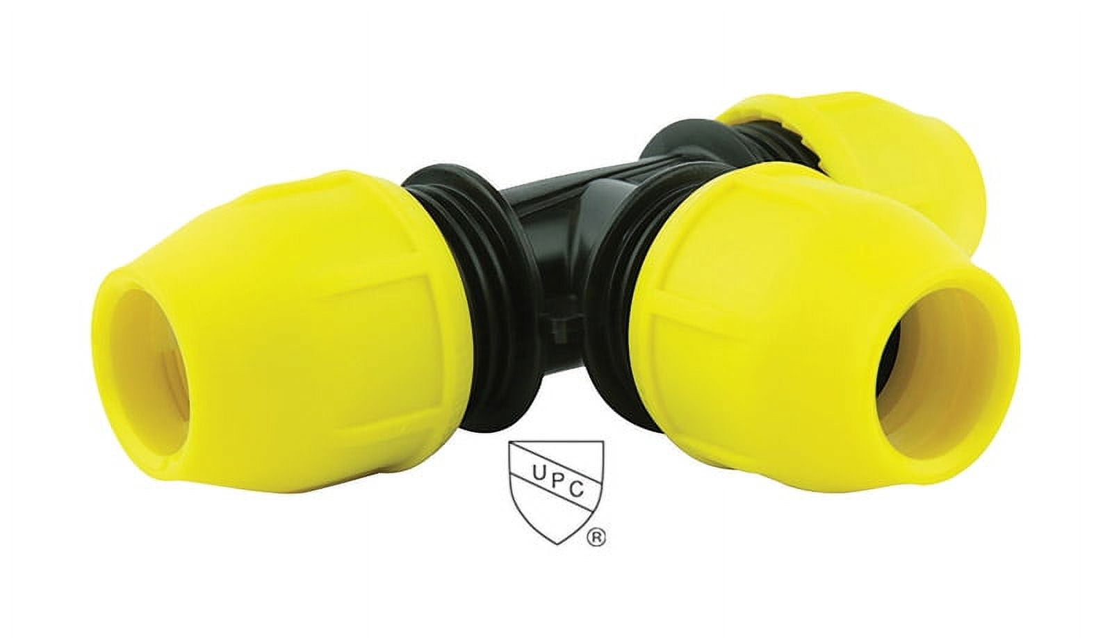 Home-flex 4903241 Underground 1 IPS x 1 in. Dia. IPS Polyethylene Tee - Walmart.com