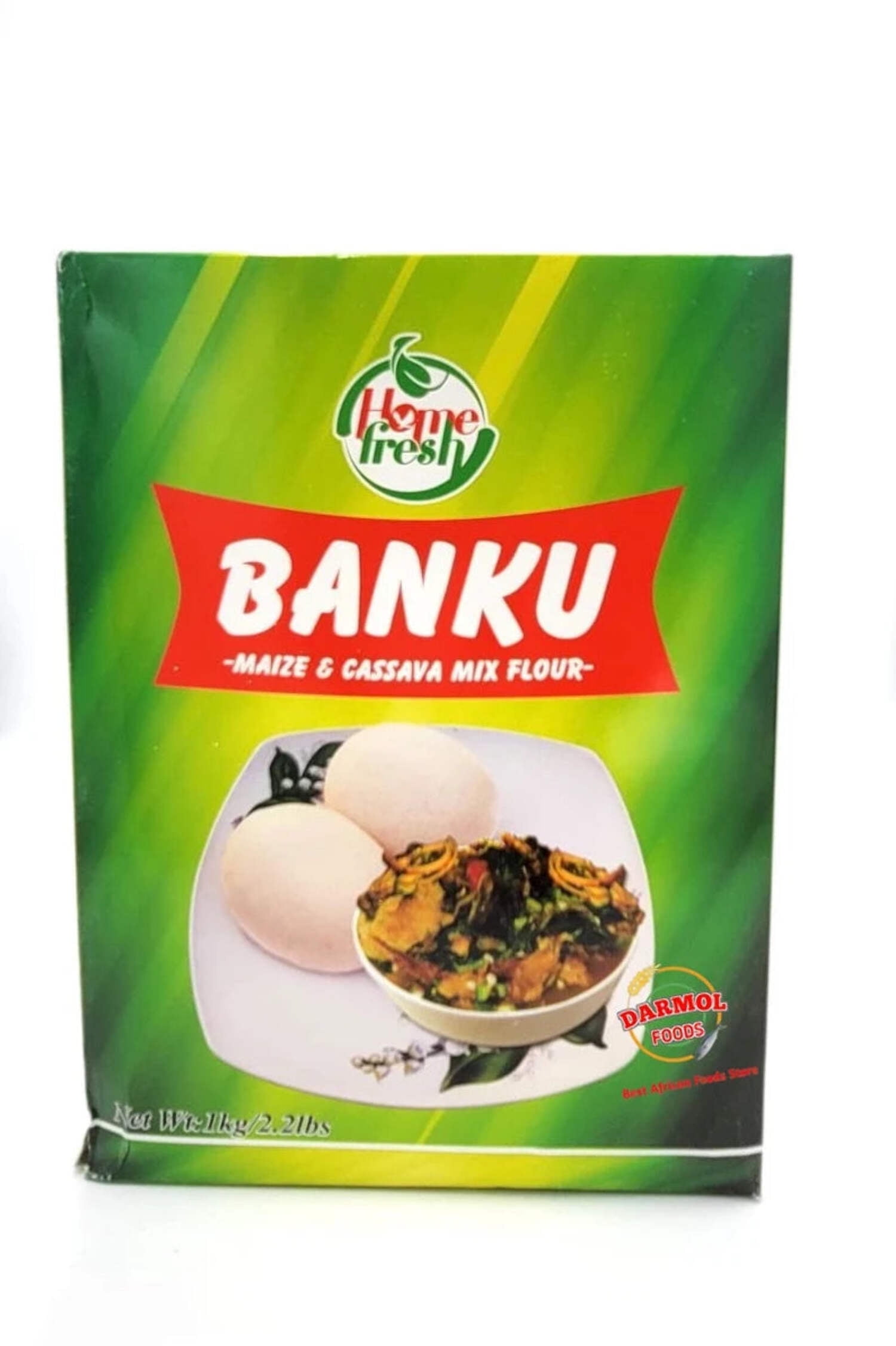 Home Fresh Banku Mix – Authentic Ghanaian Fermented Corn Cassava Flour ...