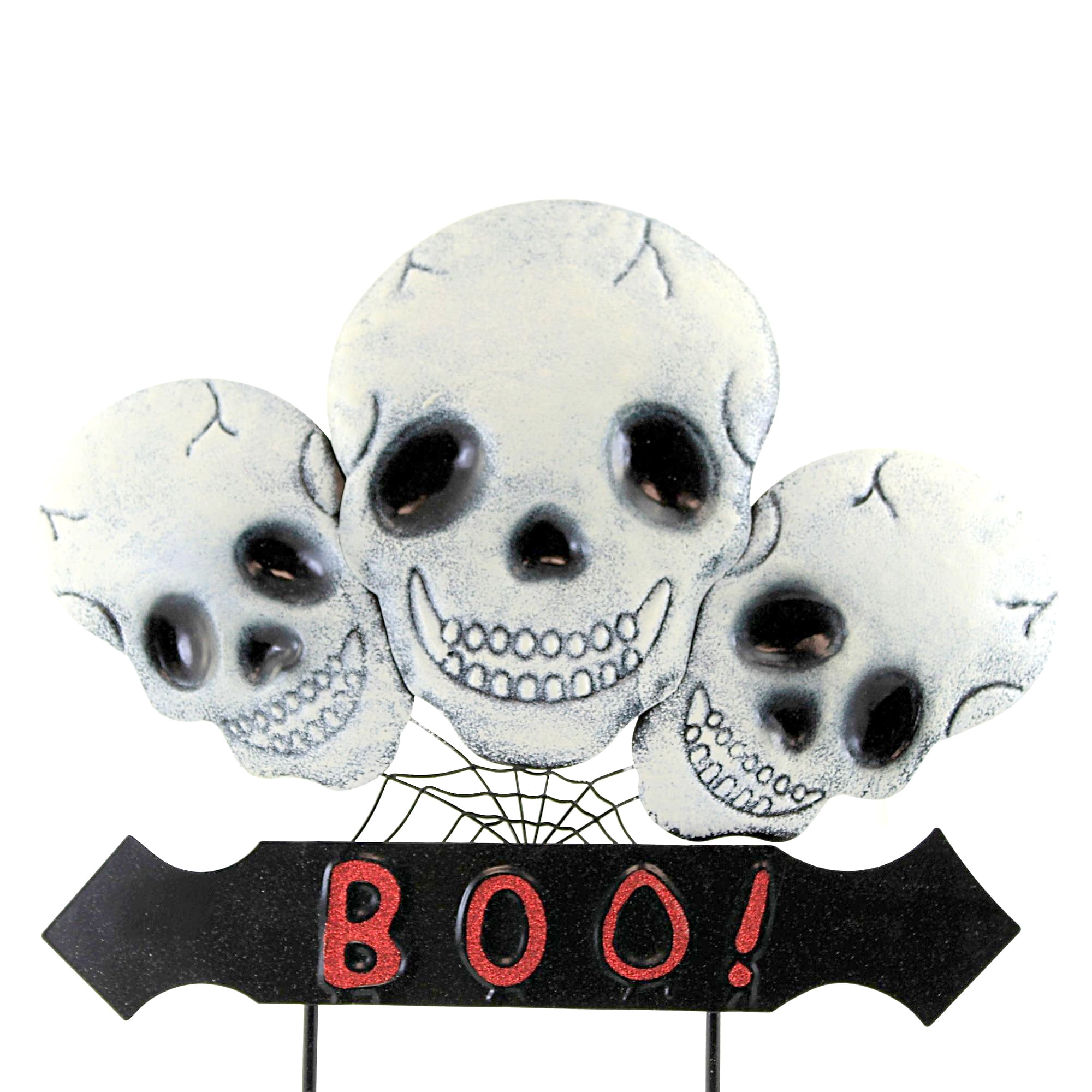 Home & Garden Boo Skeleton Metal 32423252 - Walmart.com