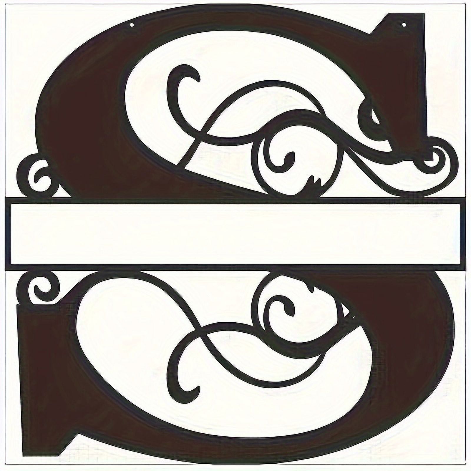 Home Garden Decor, 1 Unique Personalized Metal Surname Sign ...