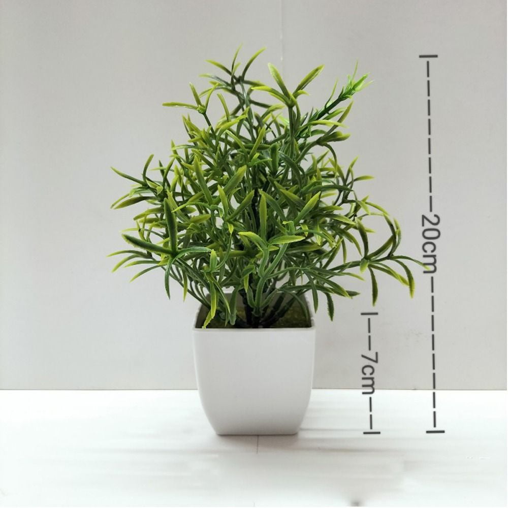 Home Garden Decor Table Decor Bonsai Fake Potted Ornaments Artificial ...