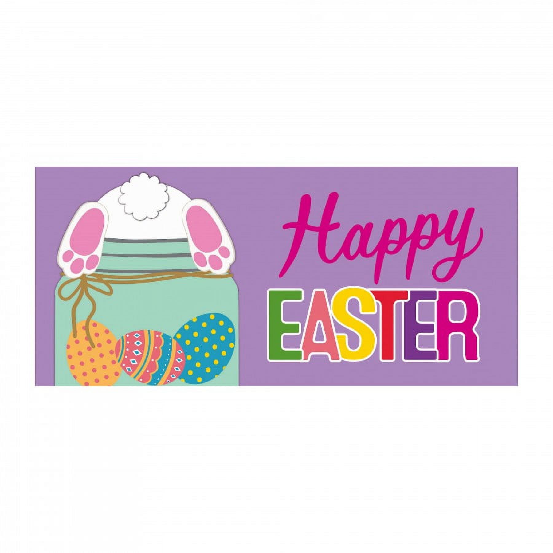 Home & Garden Easter Bunny Mason Jar Mat Rubber Eggs Sassafras Switch ...