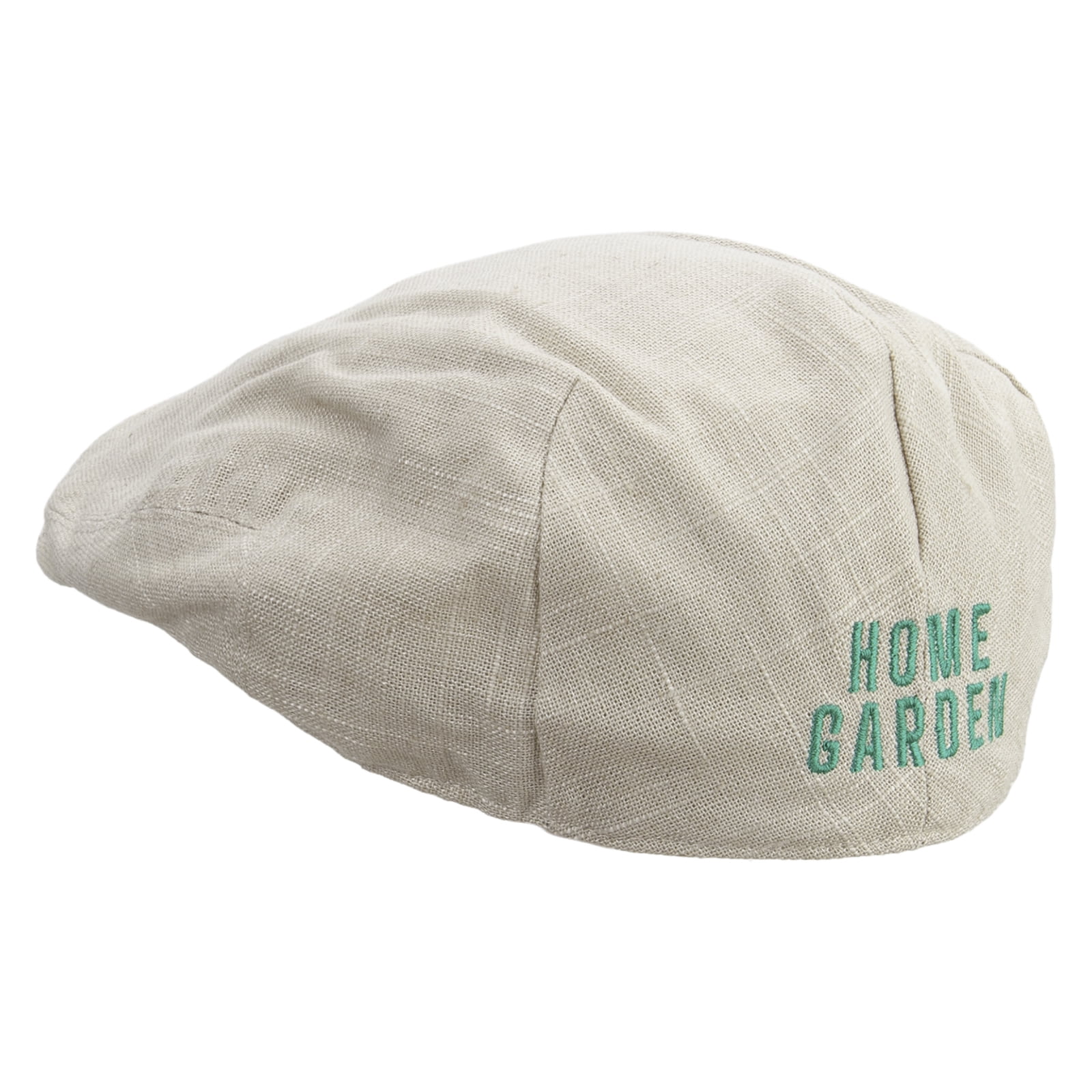 Home Garden Embroidered Men's Linen Ivy Cap - Khaki M-L - Walmart.com
