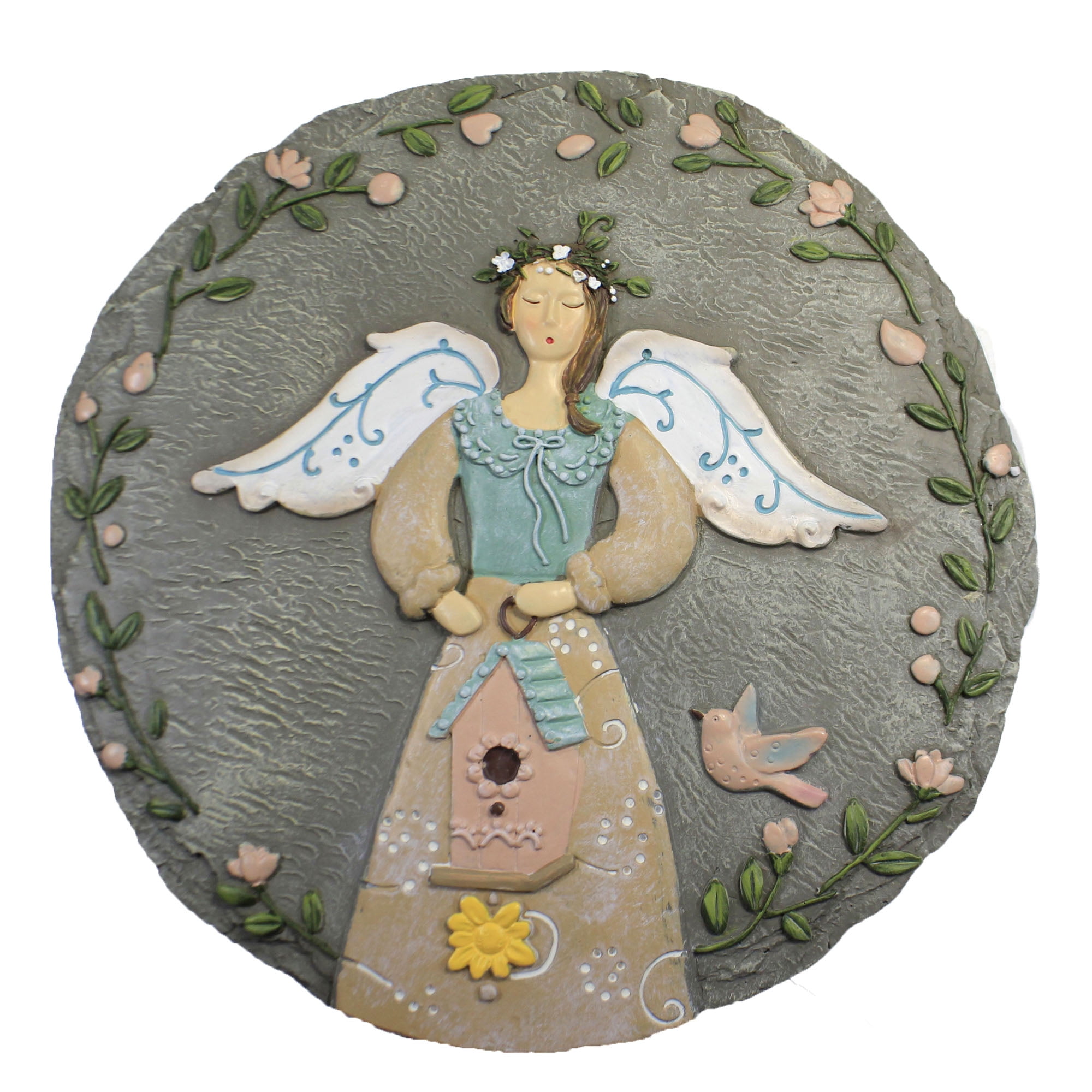 Home & Garden Garden Angel Stepping Stone Flowers Butterflies Er58229 ...