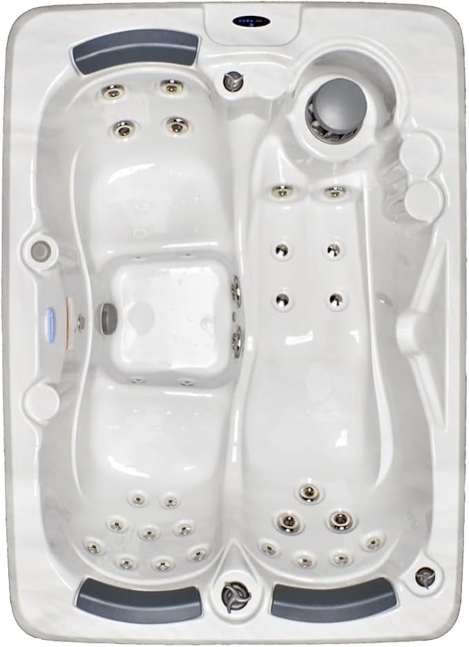 Home & Garden HG38 3-Person Hot Tub with 38 Therapy Jets and Digital ...