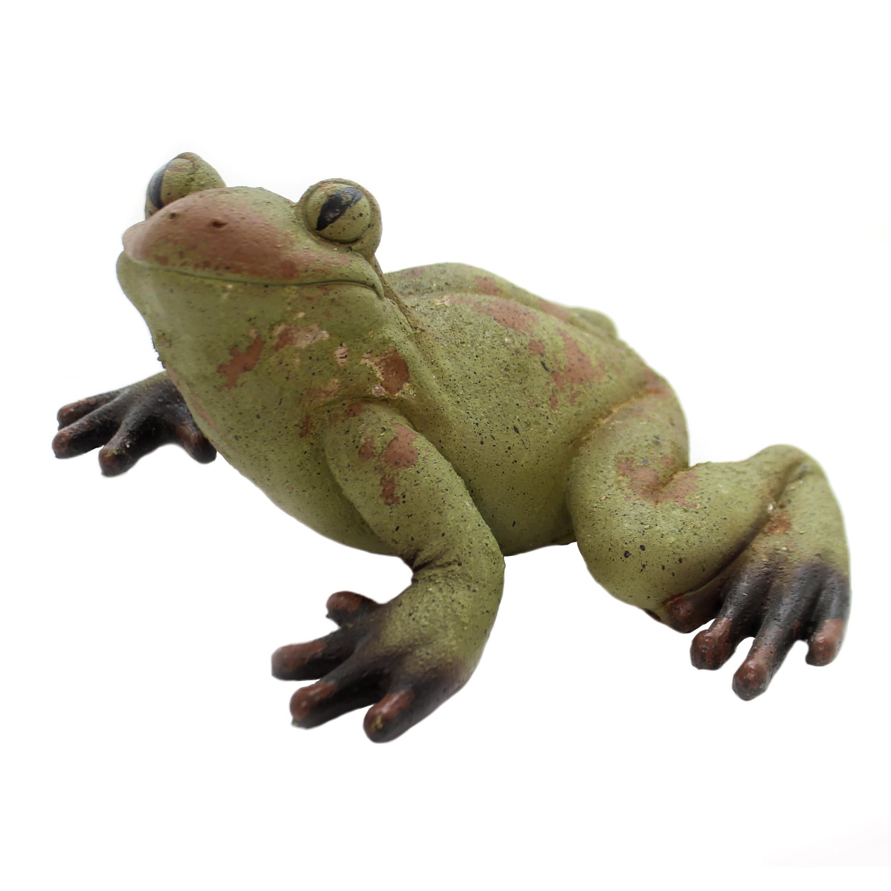 Home & Garden LARGE RUSTIC FROG Polyresin Pond Ribbit A0944 B - Walmart.com