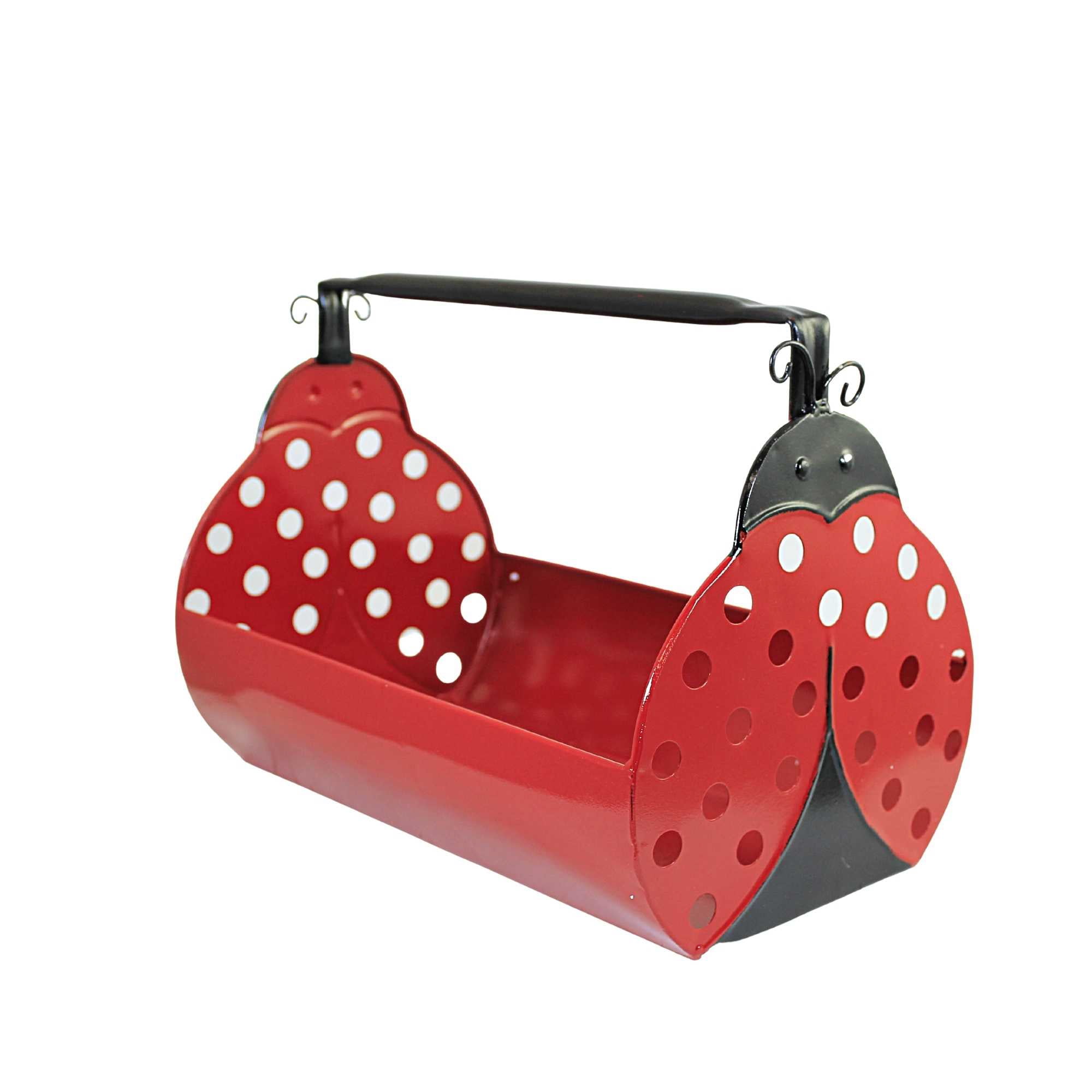 Home & Garden Ladybug Trough Planter Metal Coleoptera Insect Cg176904 ...