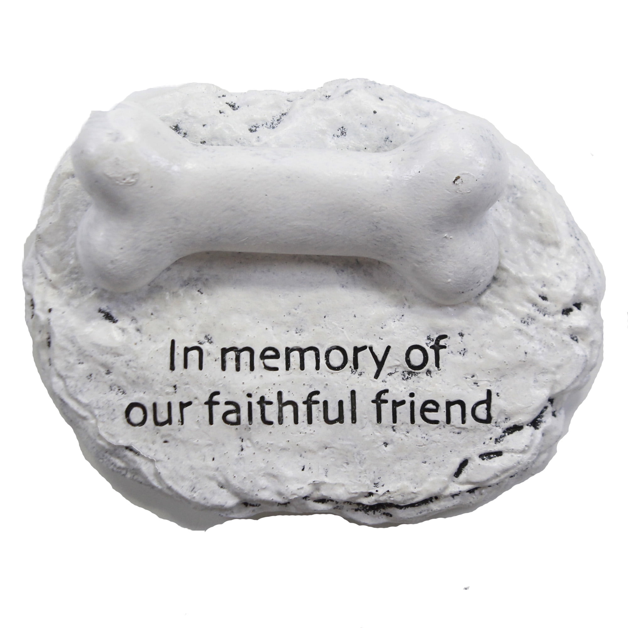Home & Garden Memorial Dog Bone Polyresin Sympathy Bereavement 17984 ...