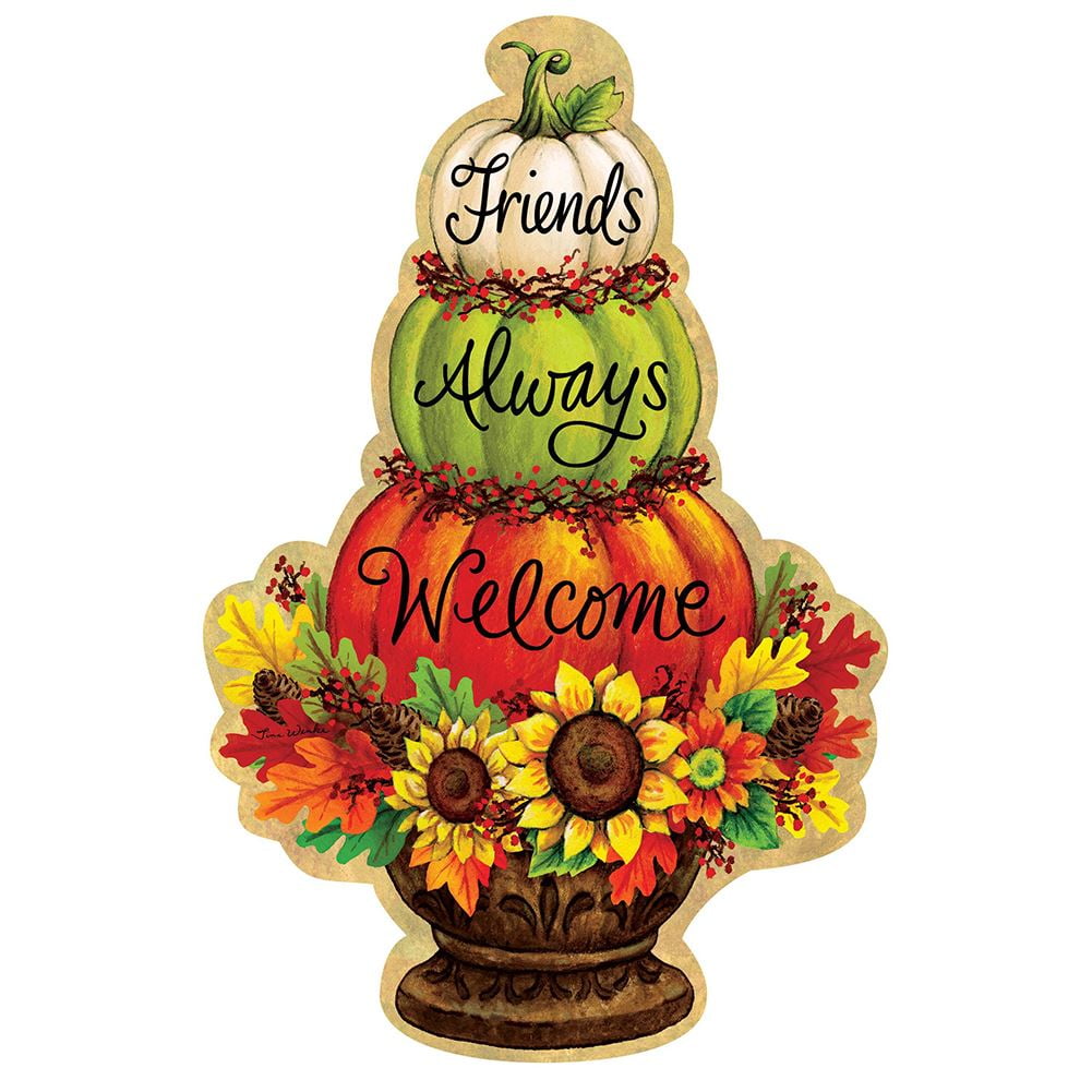 Home & Garden Pumpkin Topiary Hang Around Pvc Autumn Flowers 3116 ...