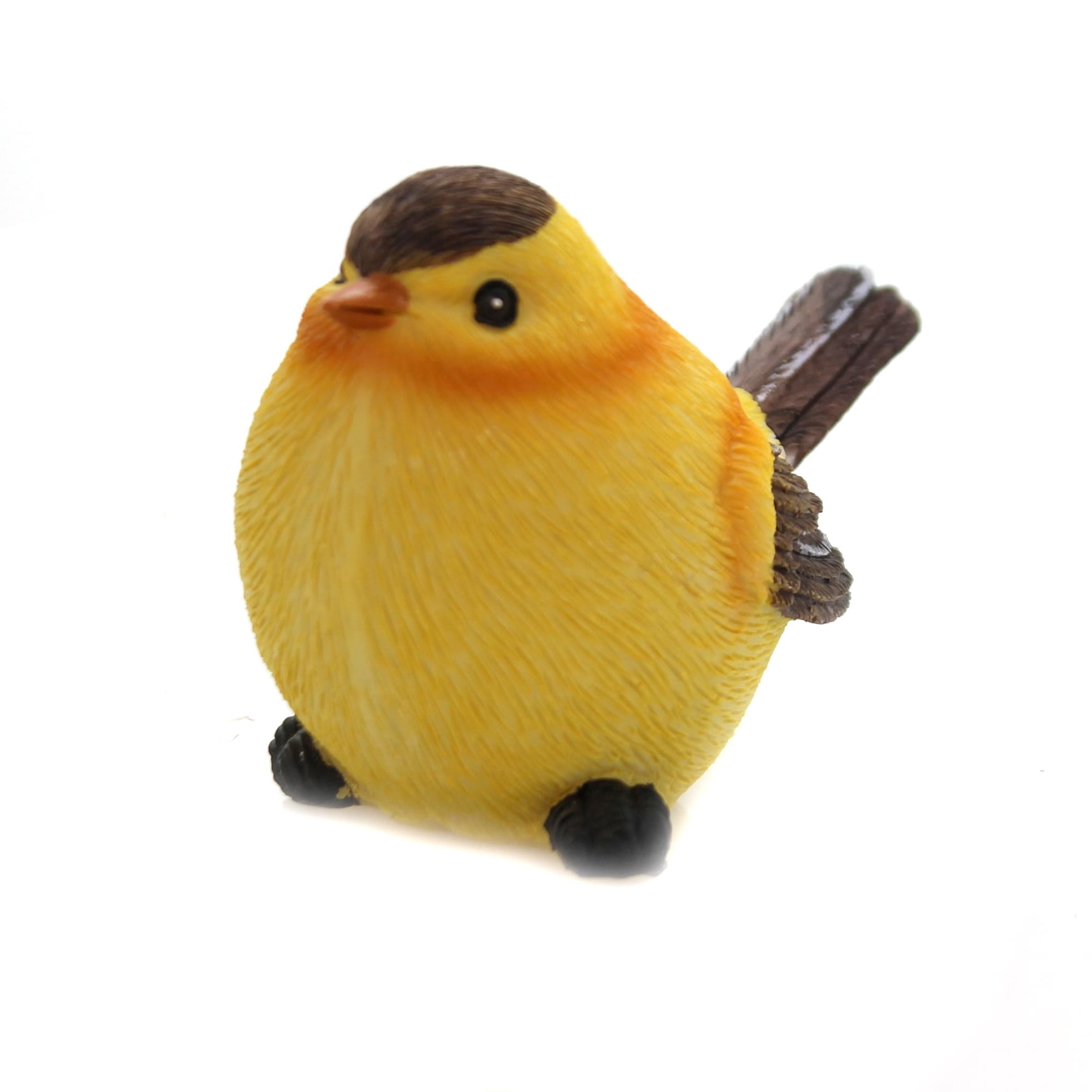 Home & Garden Small Resin Bird Polyresin Summer Spring Fly A0895 Yellow ...